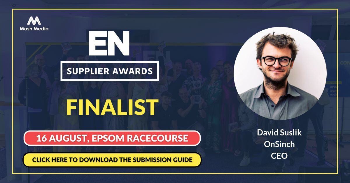 OnSinch Shortlisted for EN Supplier Awards 2024